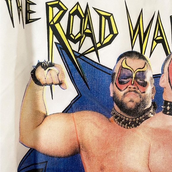 WWE | Jackets & Coats | Vintage Wwf Wcw Wrestling Road Warriors Animal ...